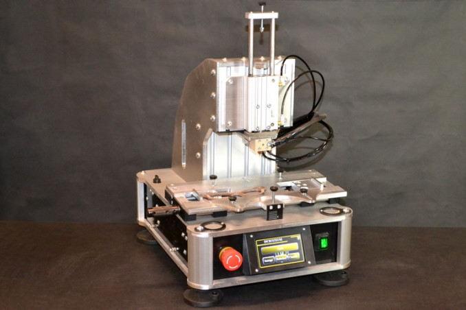 hinge hot inlay machine